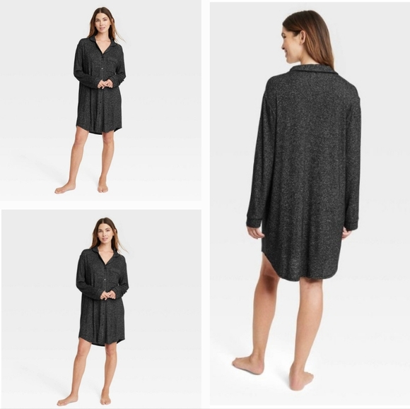 stars above | Intimates & Sleepwear | New Perfectly Cozy Notch Collar ...